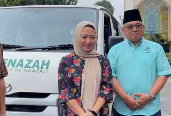 Hannah sumbang RM29,000, beli van jenazah Masjid Al-Imam Al-Ghazali